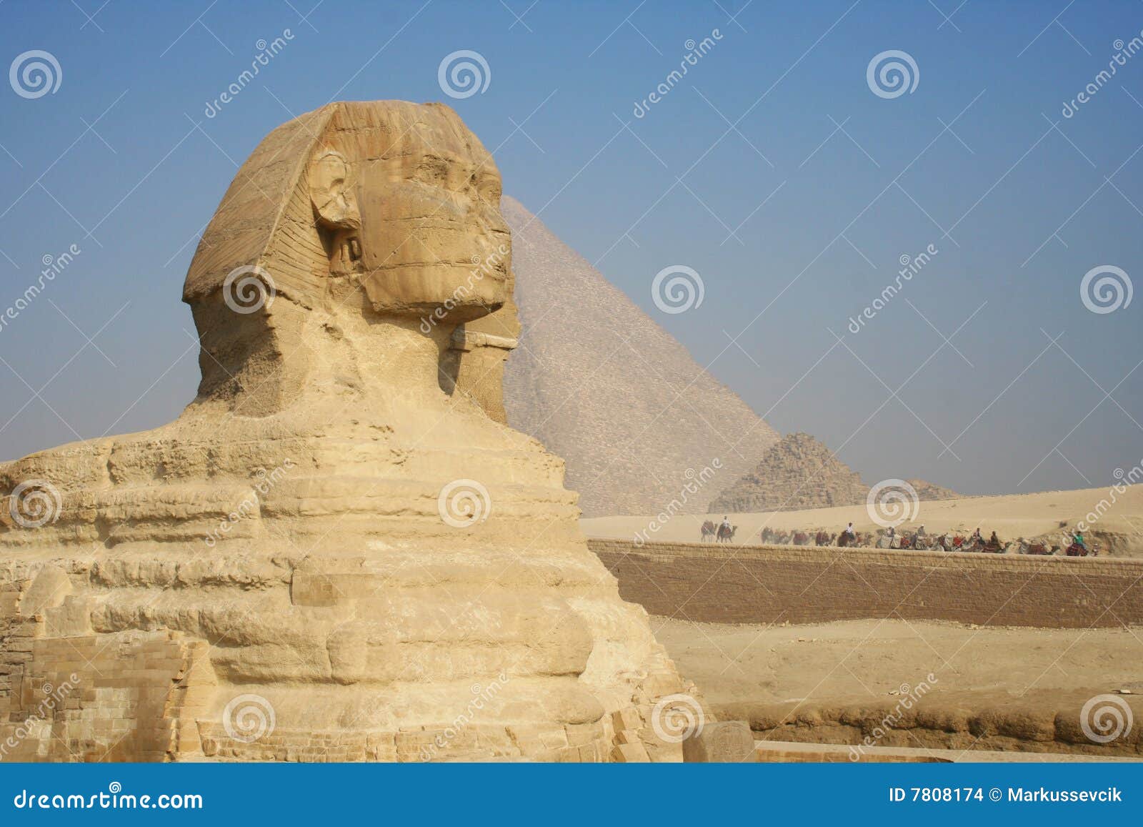 Ancient Sphinx And Pyramids, Symbol Of Egypt Royalty-Free Stock Image ...