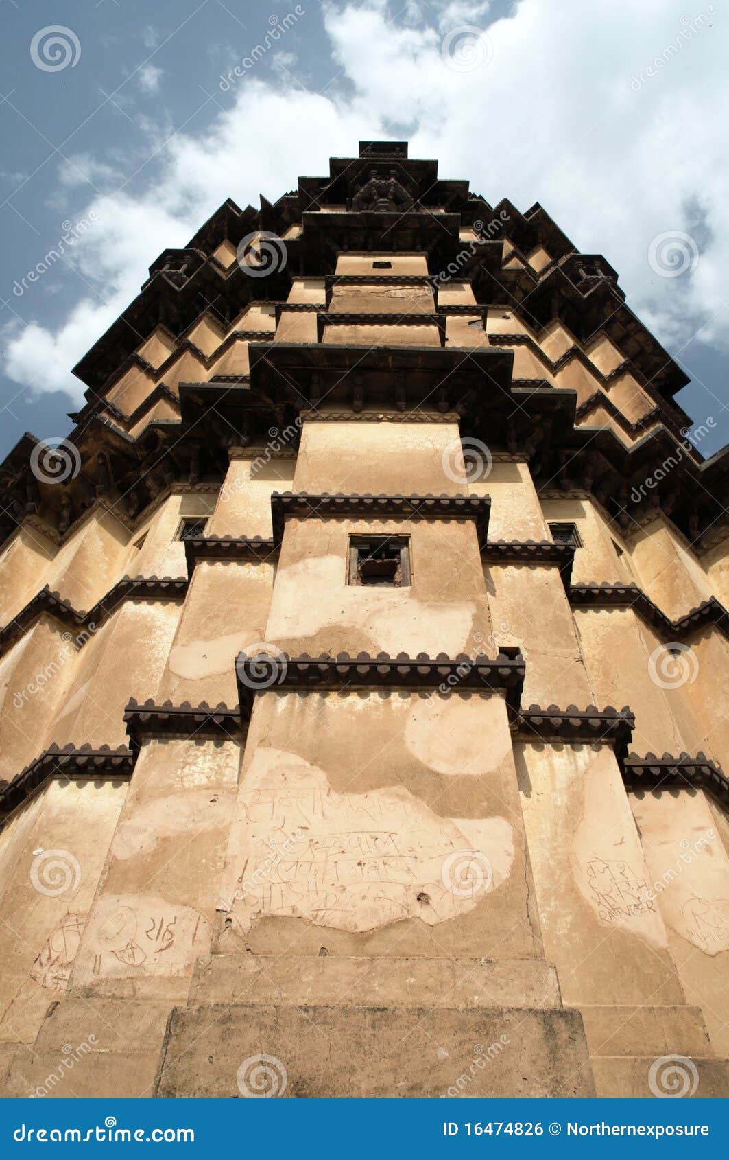 Ancient Spire at Orchha stock photo. Image of oriental - 16474826