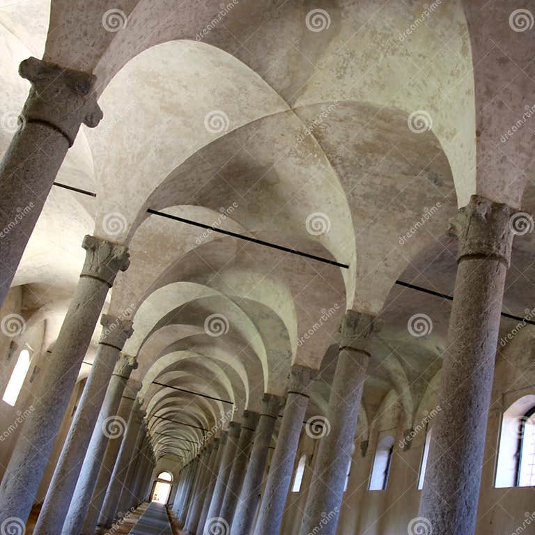 Ancient Stables in the Castle Stock Image - Image of vinci, project ...