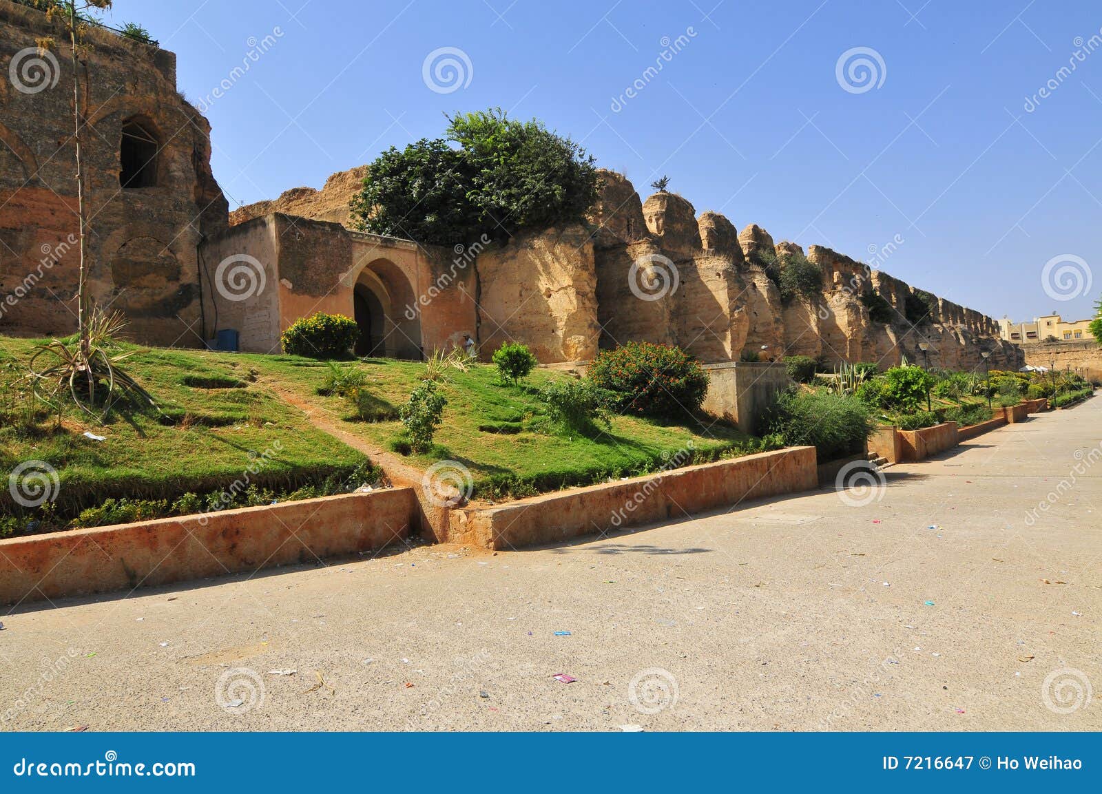 Ancient Stables of Meknes stock image. Image of arab, architect - 7216647