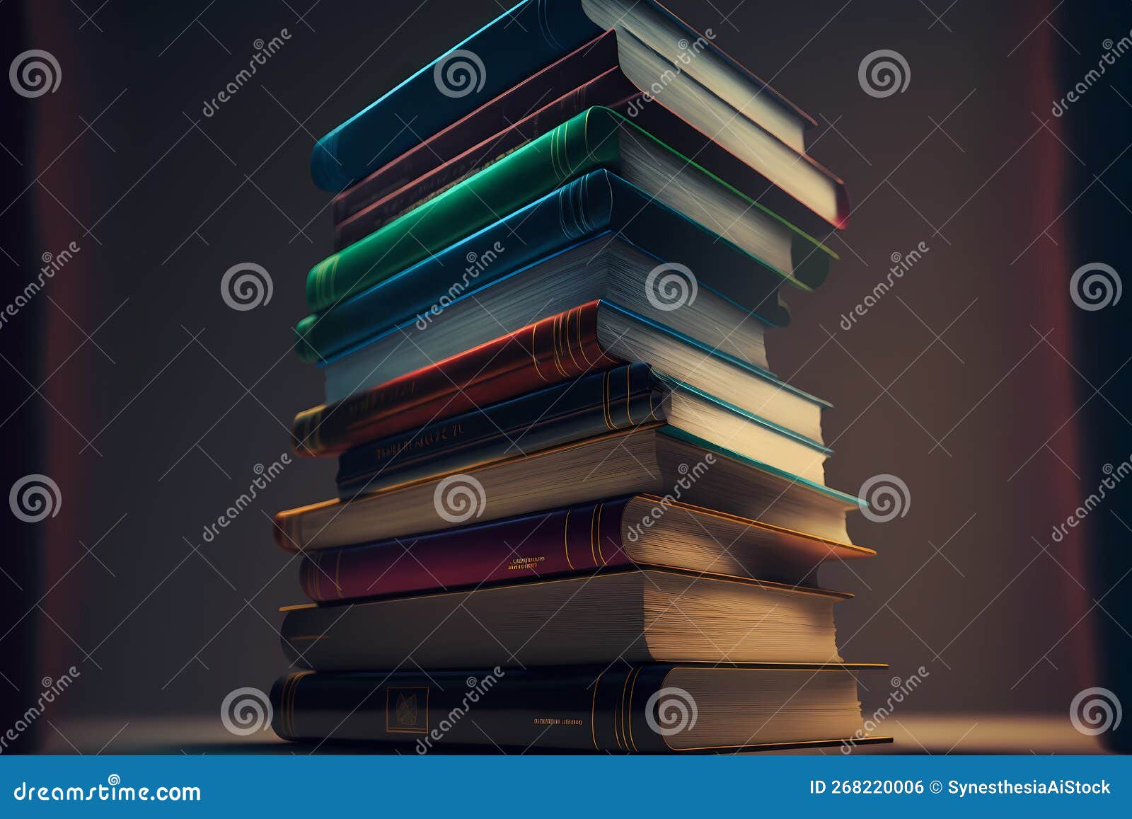 An Ancient Stack Of Law Academic Books For Education, Representing The ...