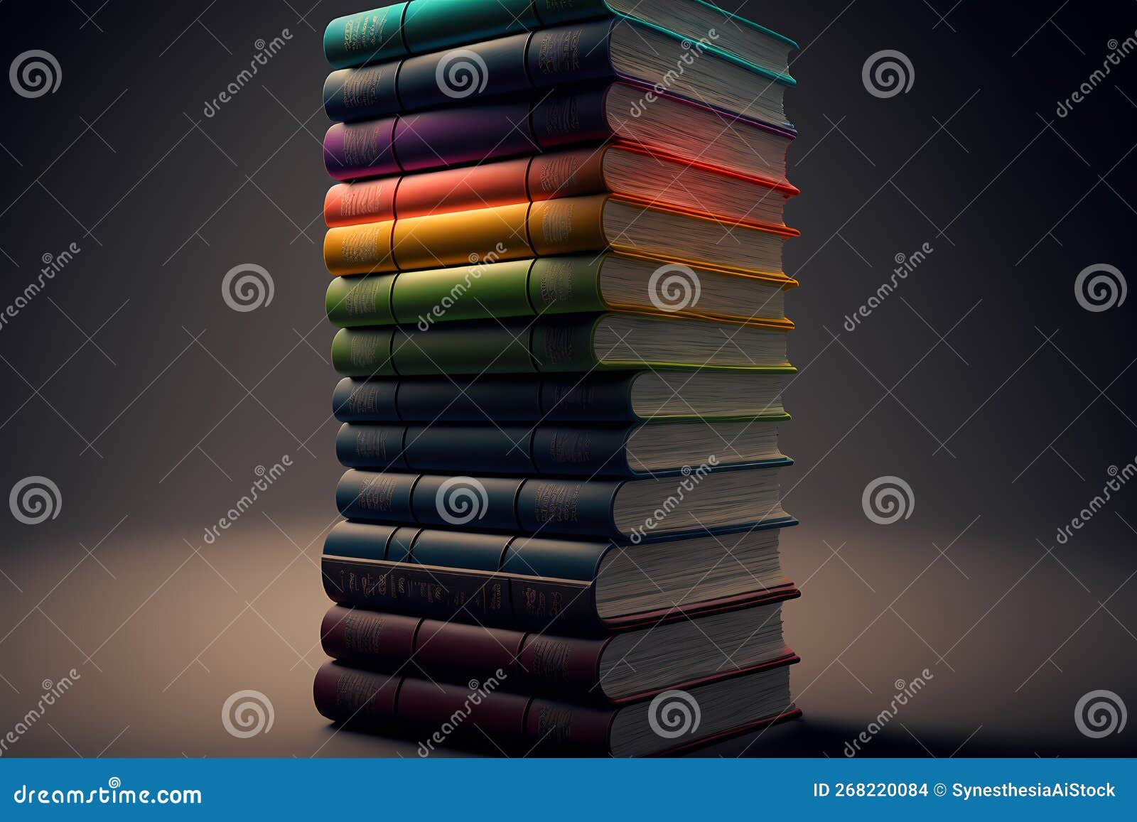 An Ancient Stack of Law Academic Books for Education, Representing the ...
