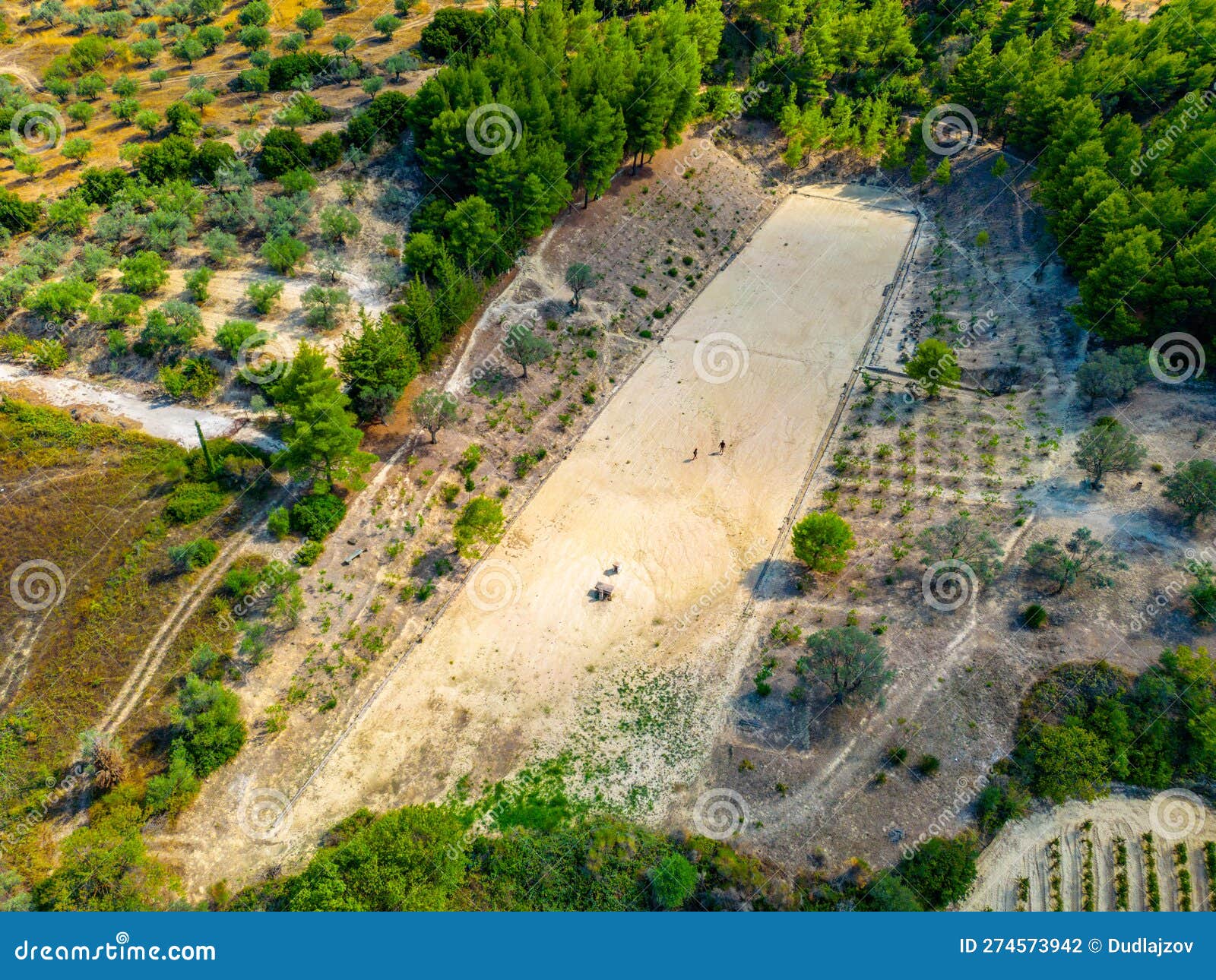 Ancient Stadium of Nemea in Greece Stock Photo - Image of games ...