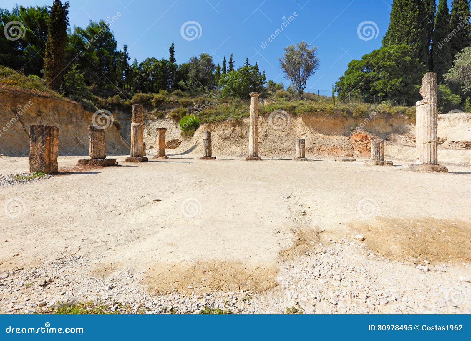 The Ancient Stadium Philipopolis In Plovdiv Royalty-Free Stock Image ...