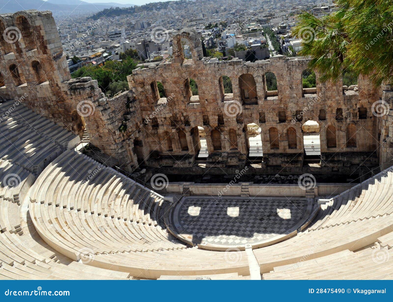 Ancient Stadium Of Rhodes, Acropolis, Greece. Stock Photo - Image: 28475490