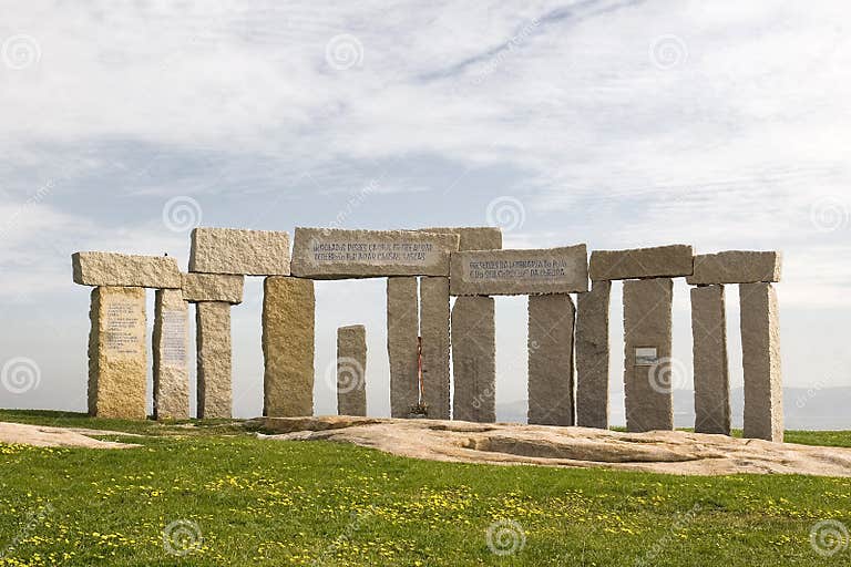 Ancient Standing Stone Henge Stock Image - Image of megalith ...