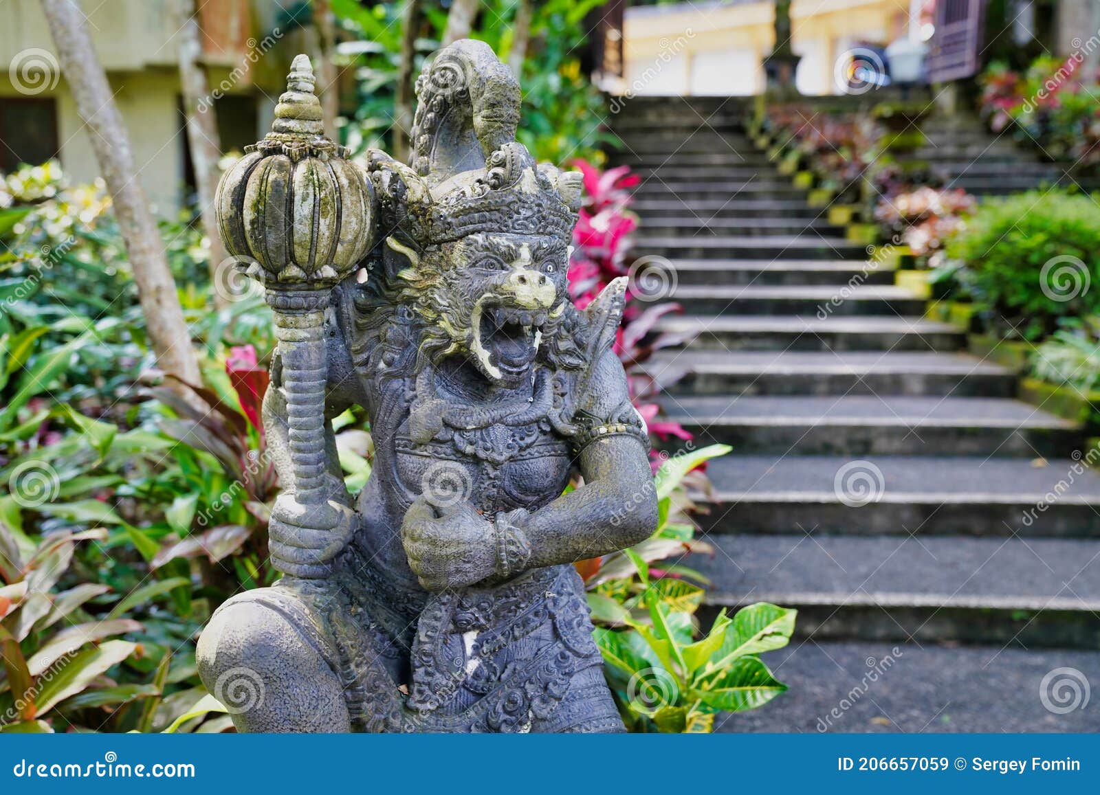 Ancient Statue of the Sacred Land in Indonesia Stock Image - Image of ...