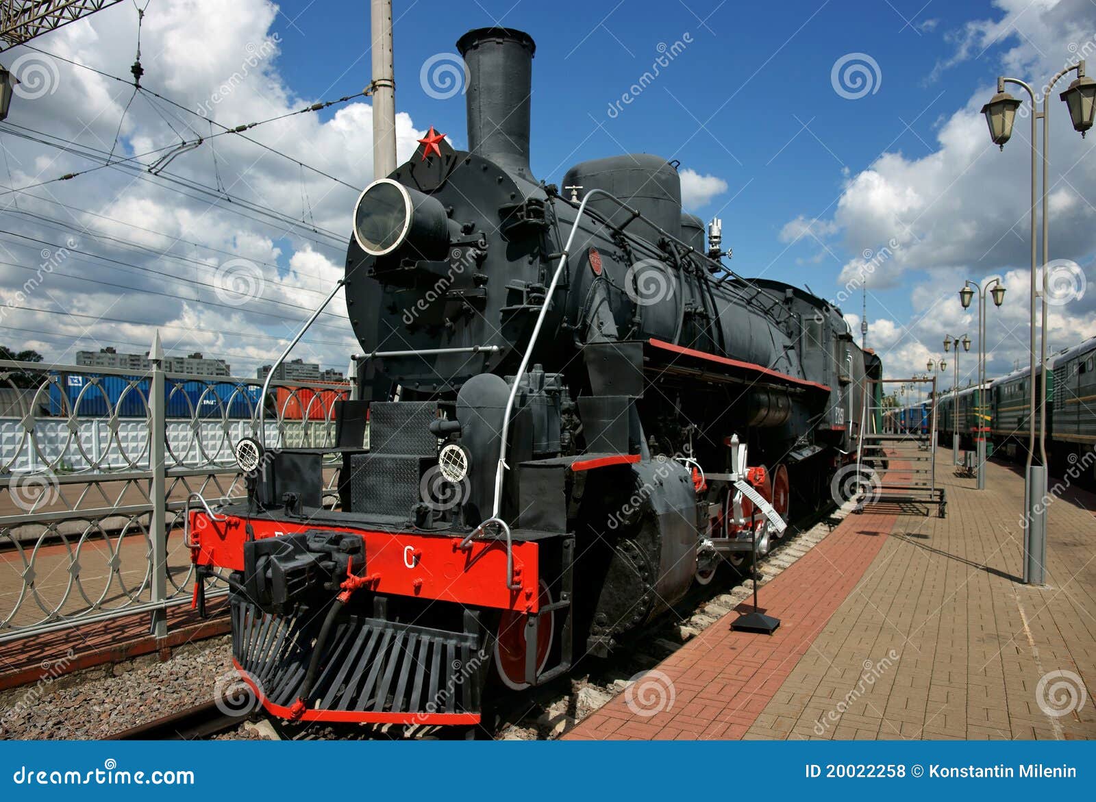 Ancient steam locomotive stock photo. Image of mechanism - 20022258