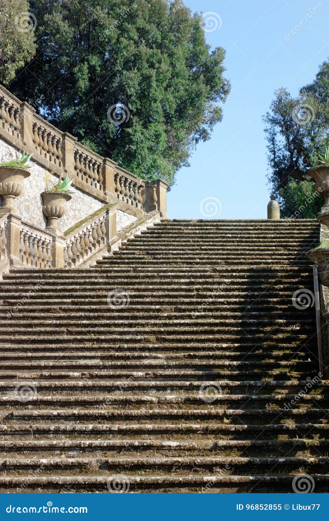 Ancient steps from below stock image. Image of background - 96852855