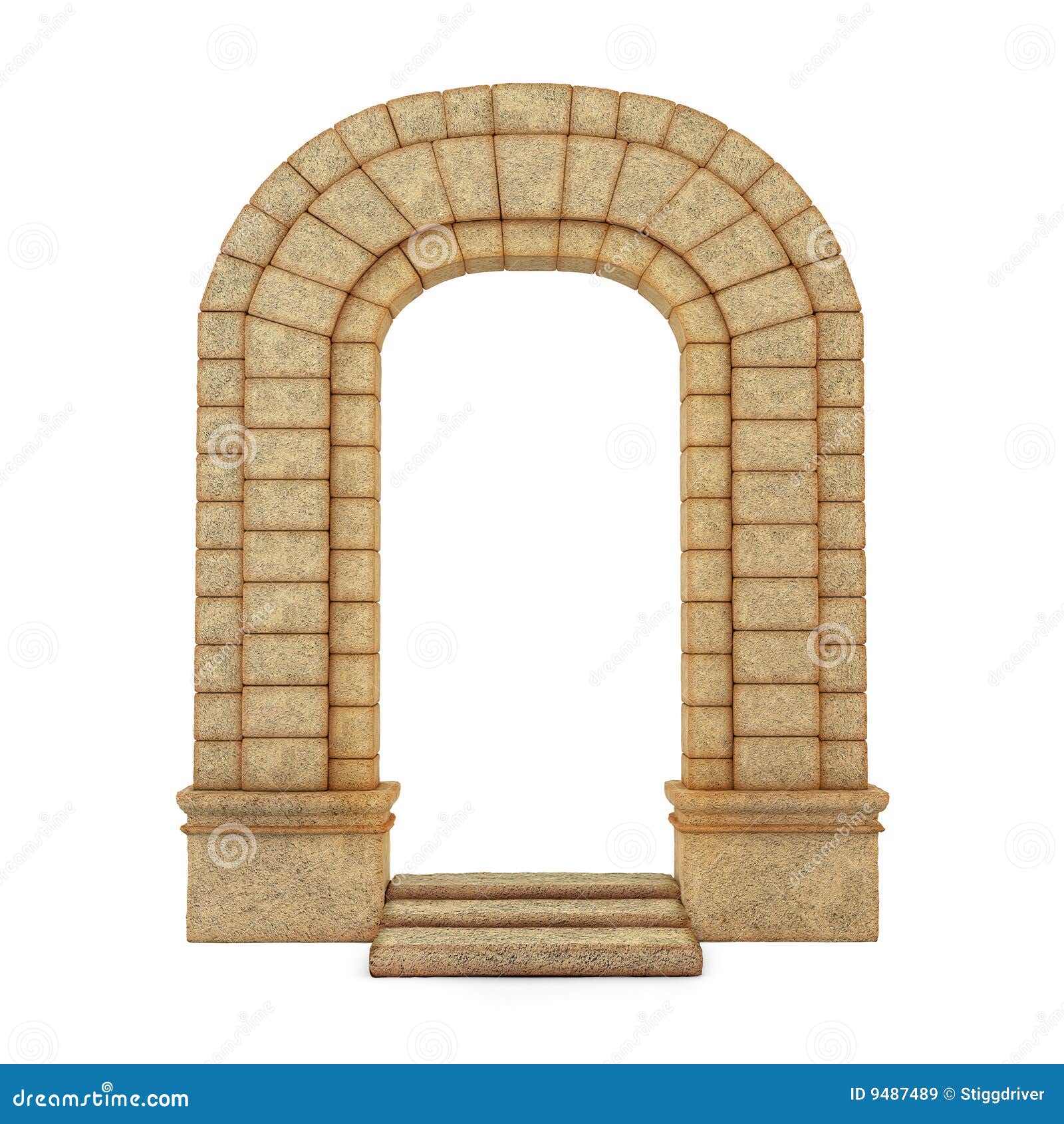 Ancient Stone Arc Royalty Free Stock Images - Image: 9487489