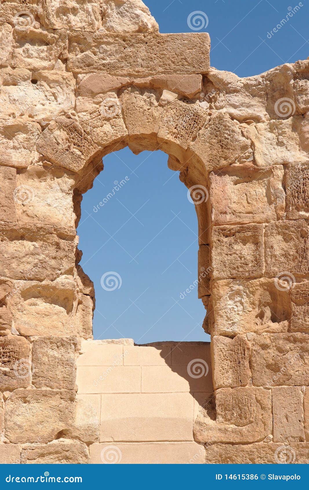 Ancient Stone Arched Window Stock Photo - Image of archway, arcade ...