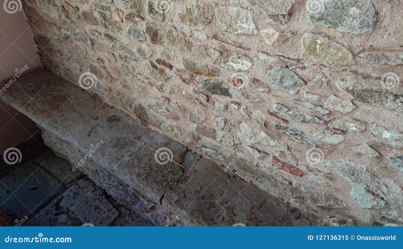 Ancient Stone Bench stock image. Image of ancient, stone - 127136315