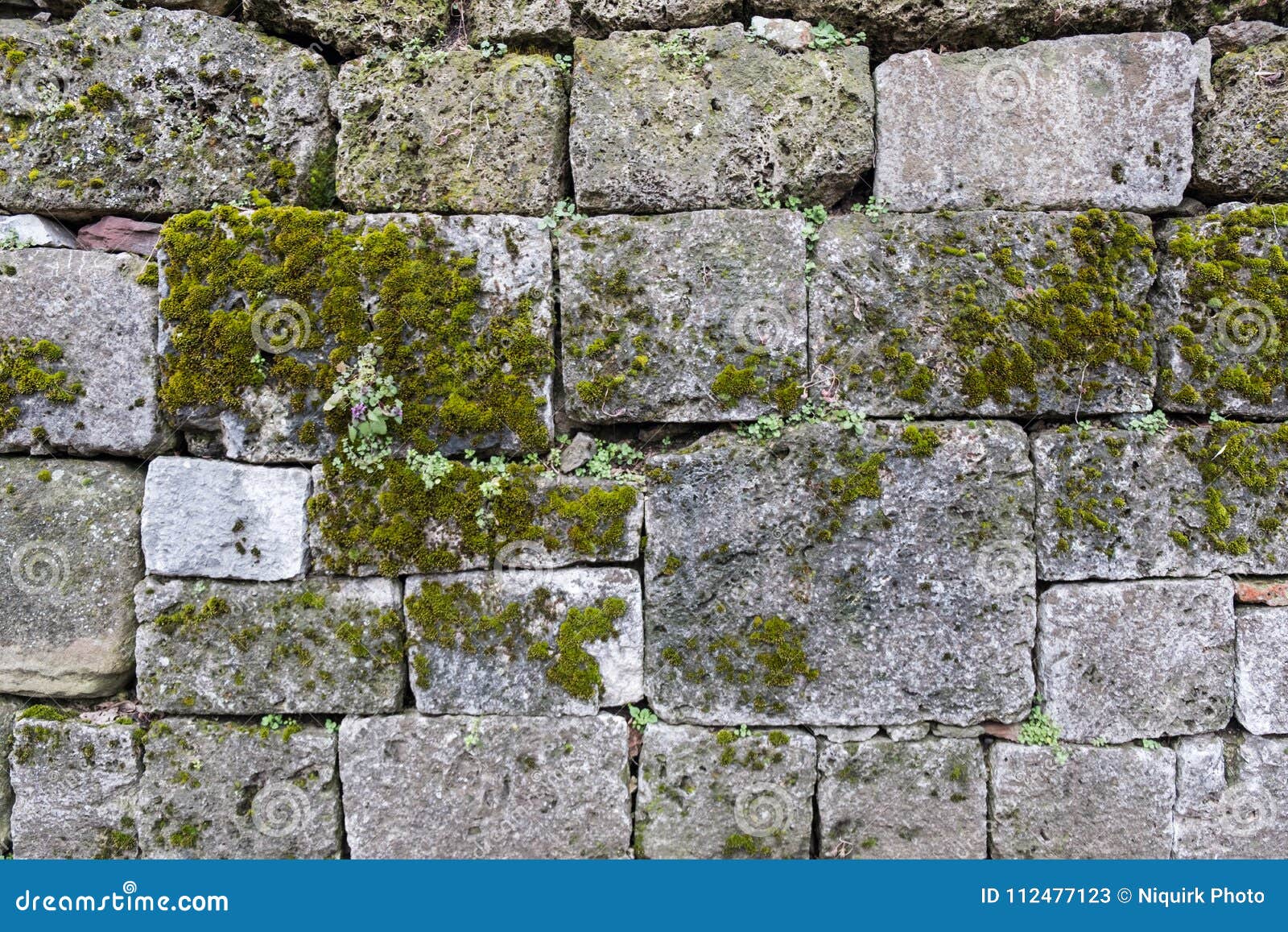 Ancient Stone Blocks Forming Rustic Wall Stock Image - Image of forming ...