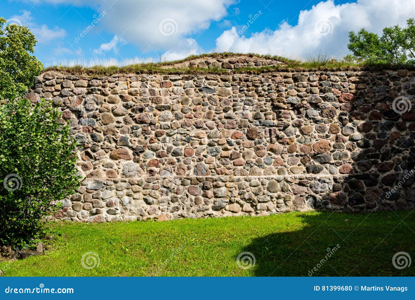Ancient stone brick wall stock photo. Image of rural - 81399680