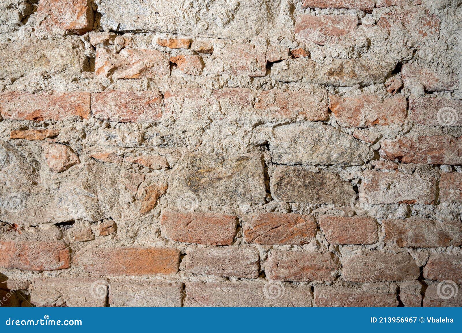 Ancient stone brick wall stock image. Image of concrete - 213956967