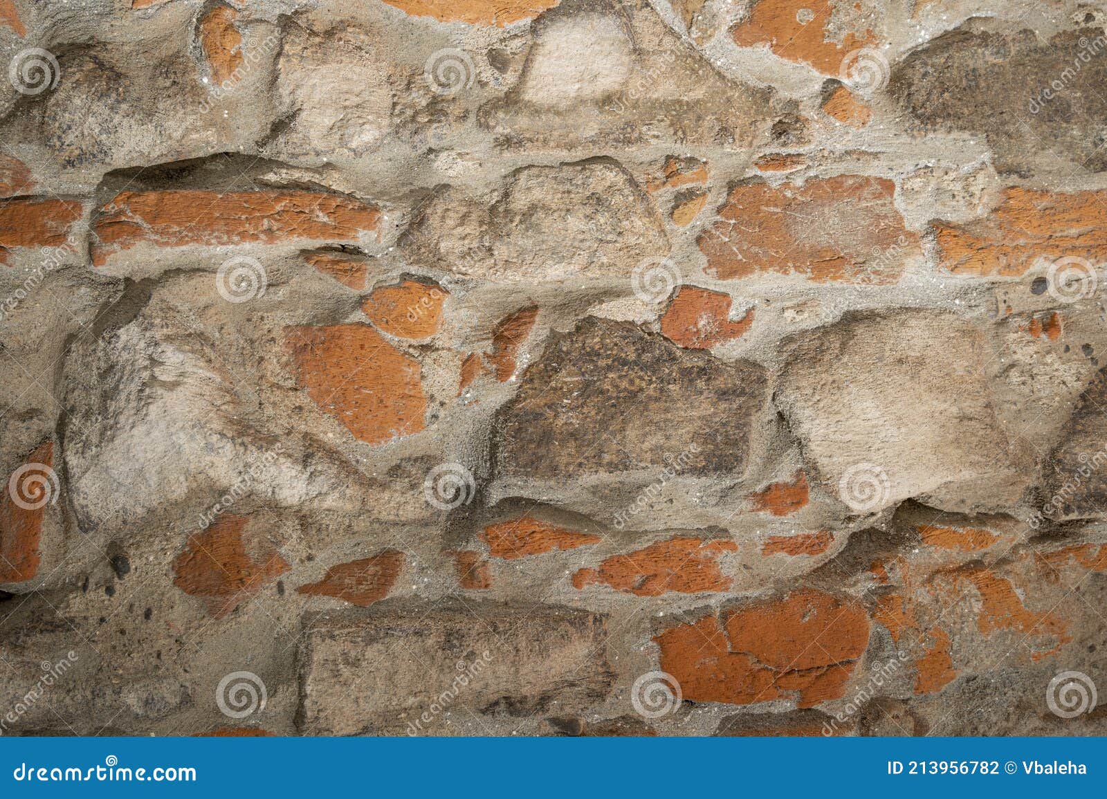 Ancient stone brick wall stock photo. Image of stone - 213956782
