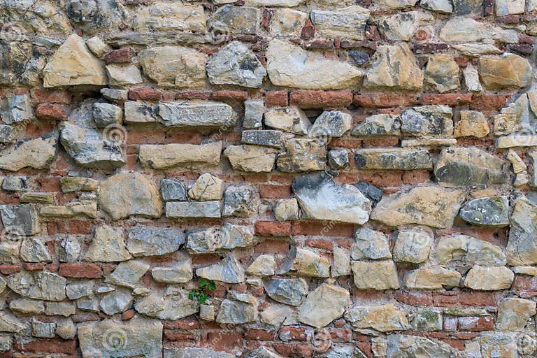 Ancient Stone Brick Wall Texture Historical Architecture Stock Image ...