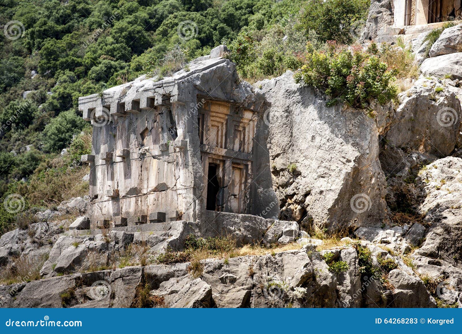Ancient stone building stock image. Image of tourism - 64268283