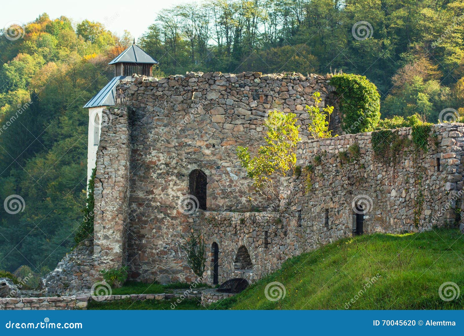 Ancient stone castle stock photo. Image of background - 70045620