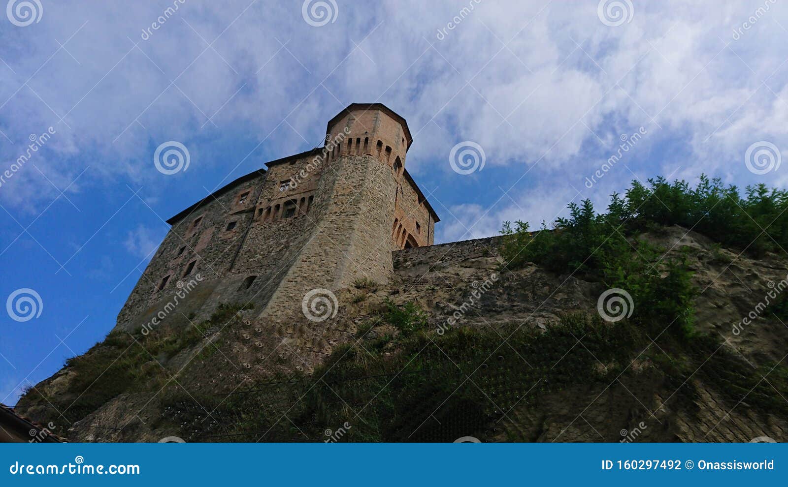 Ancient Stone Castle stock photo. Image of ancient, castle - 160297492