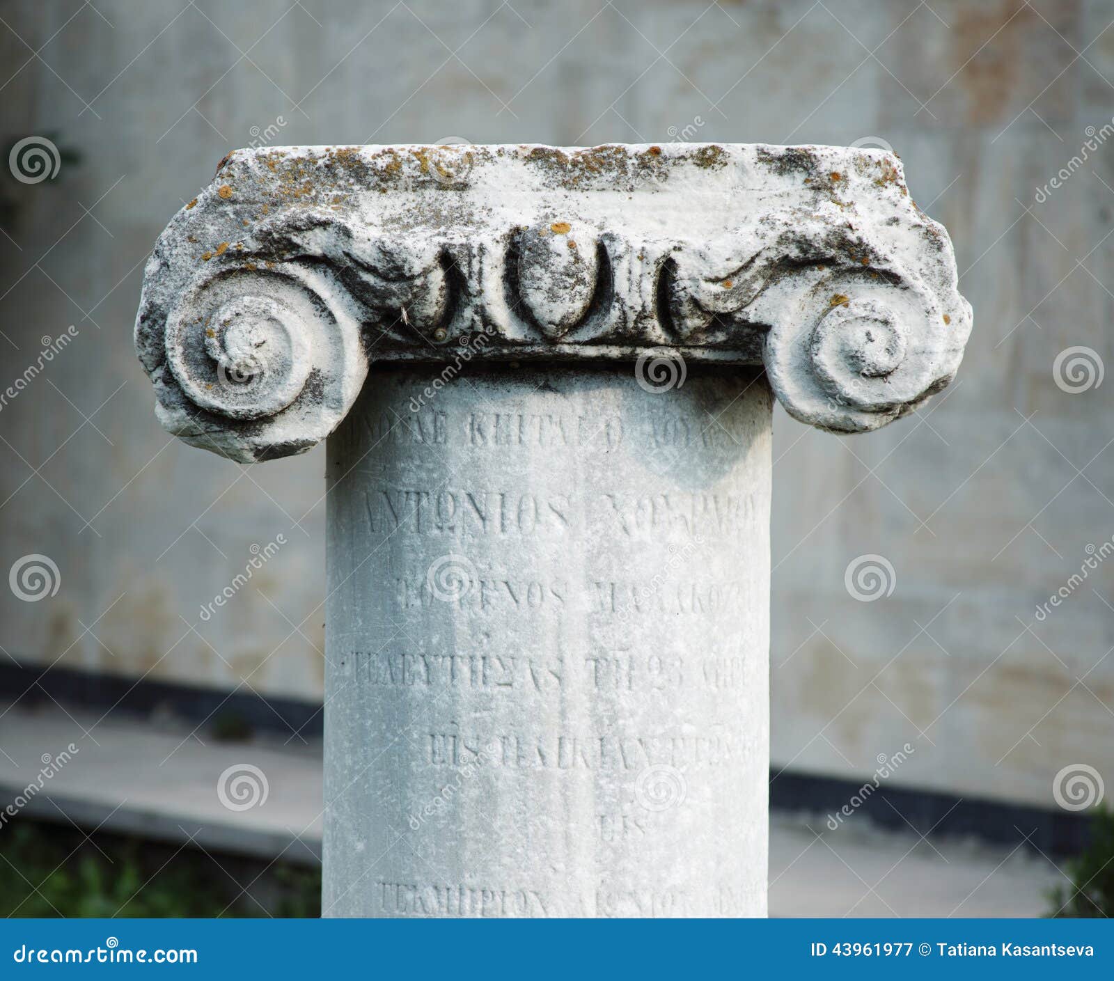 Ancient Stone Classic Column Stock Image - Image of rome, column: 43961977