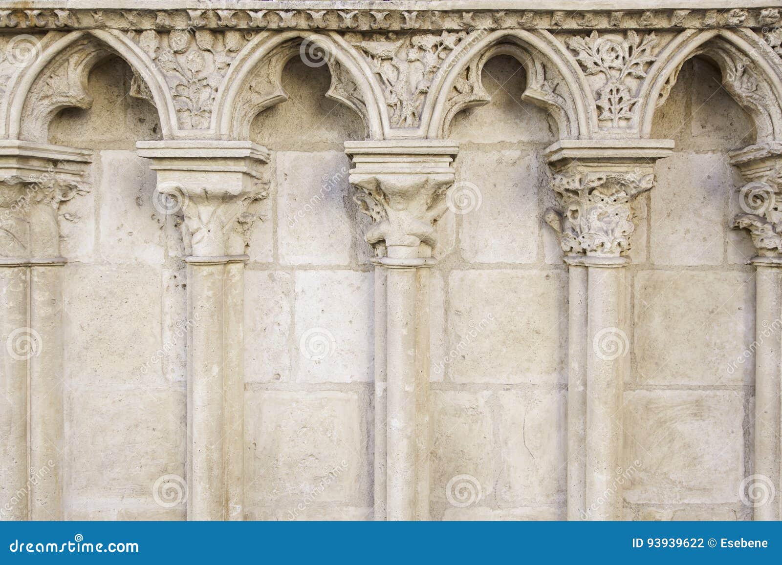 Ancient stone columns stock photo. Image of monuments - 93939622