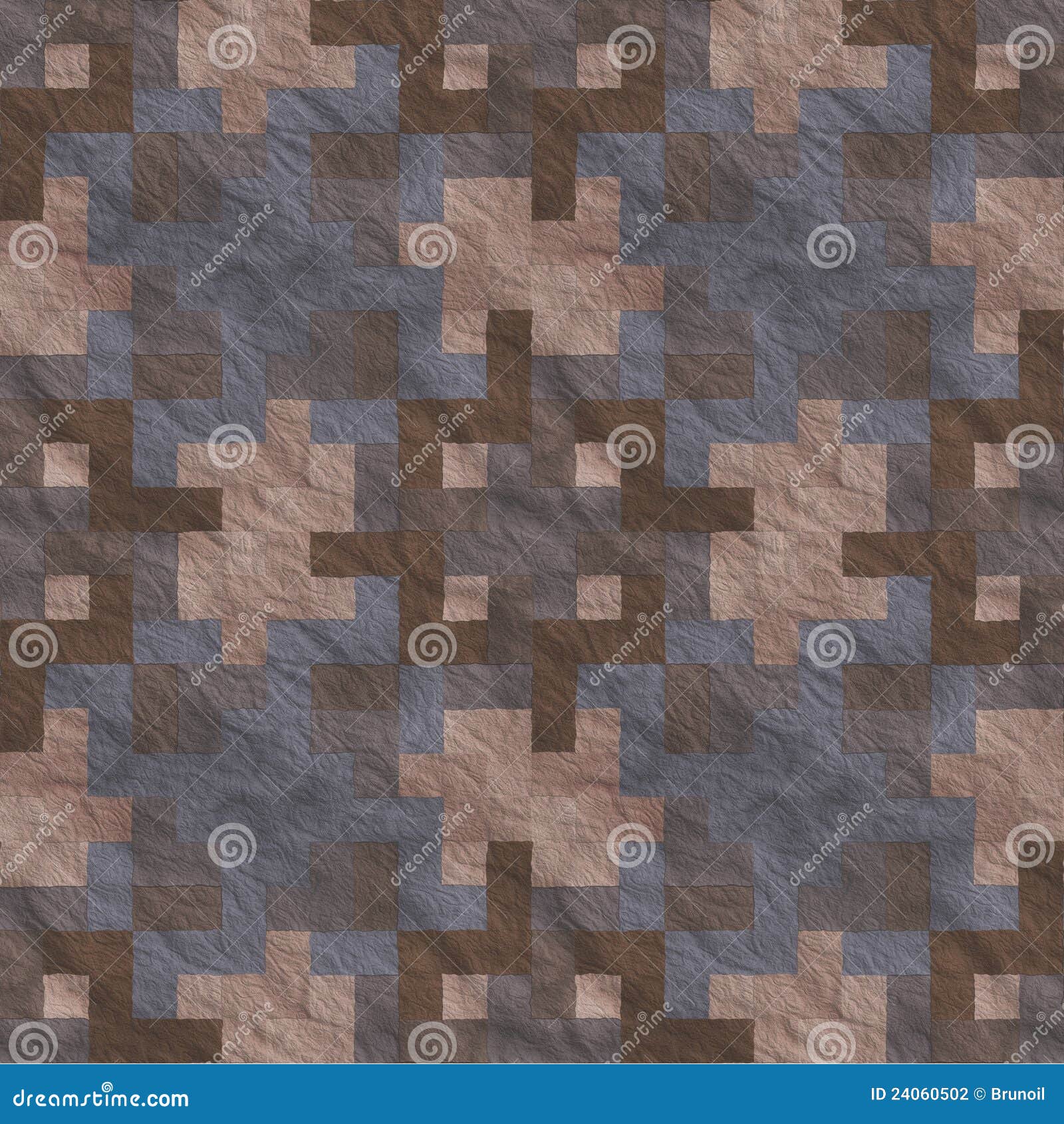 Ancient Stone Floor Seamless Pattern Stock Illustration - Illustration ...