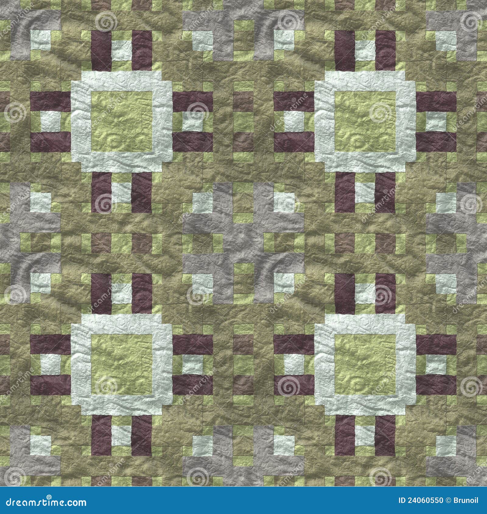 Ancient Stone Floor Seamless Pattern Stock Illustration - Illustration ...