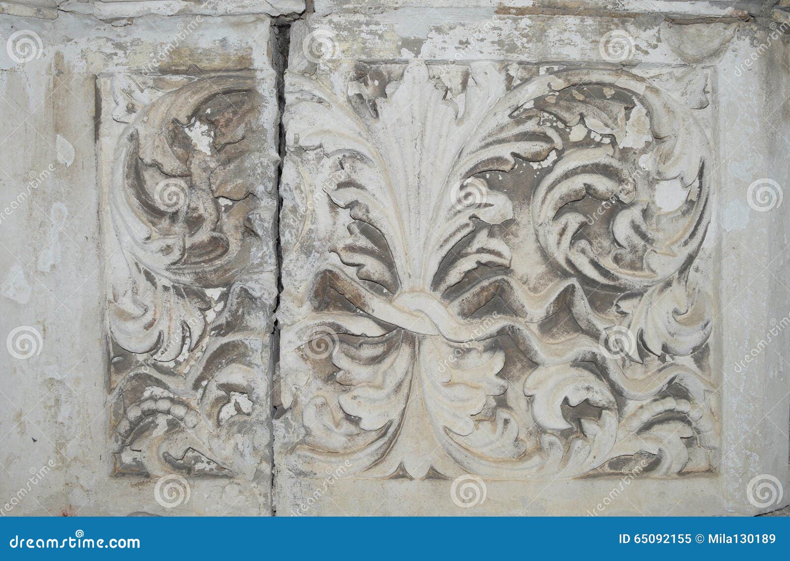Ancient Stone Flower Pattern, Texture Stock Image - Image of pattern ...