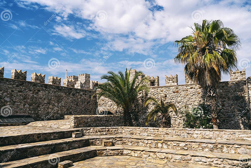 Ancient Stone Fortress in Marmaris, Architectural Monument, Travel To ... Ancient Stone Fortress in Marmaris, Architectural Monument, Travel To ...