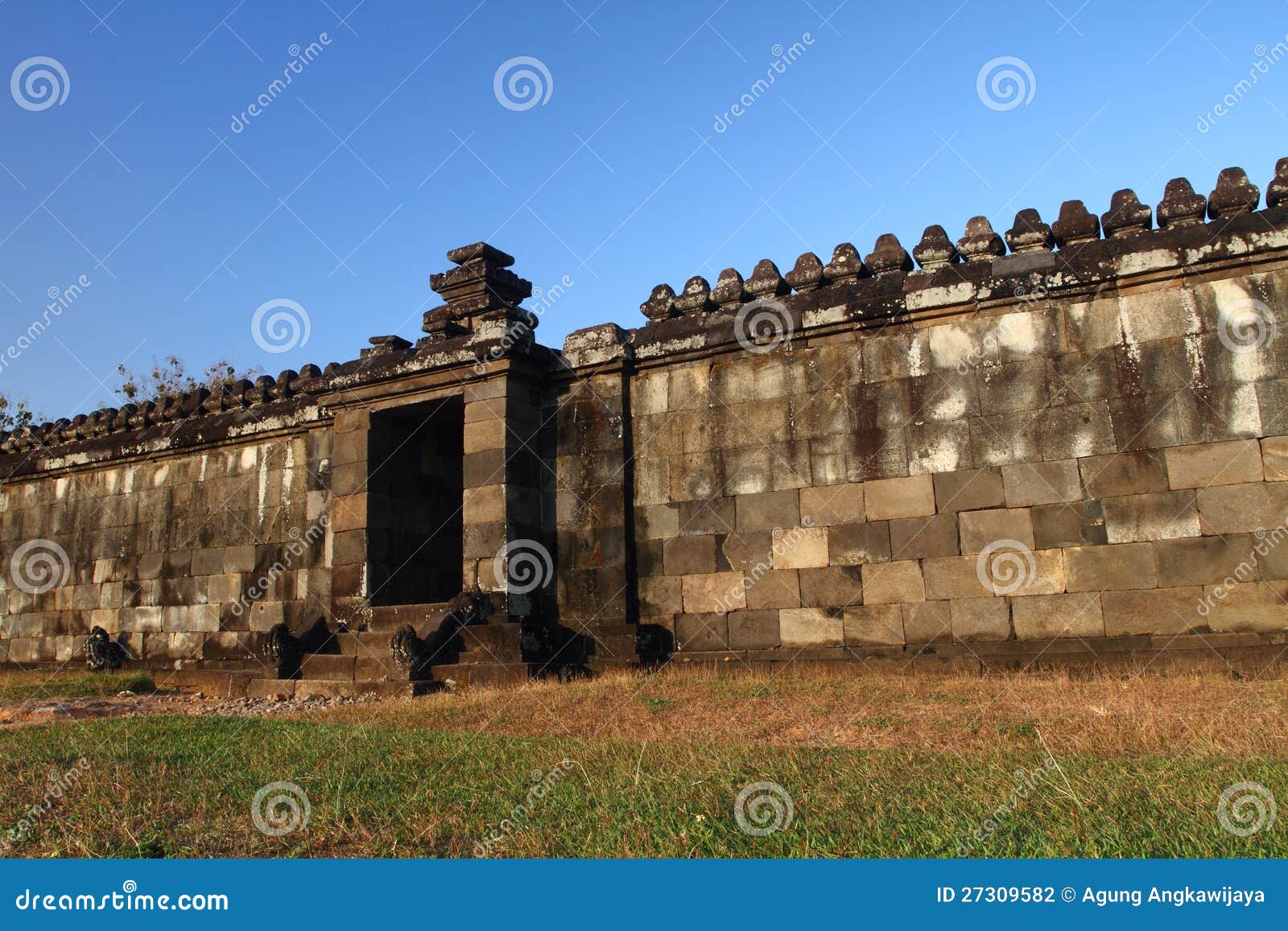 Ancient Stone Gates stock photo. Image of jogjakarta - 27309582