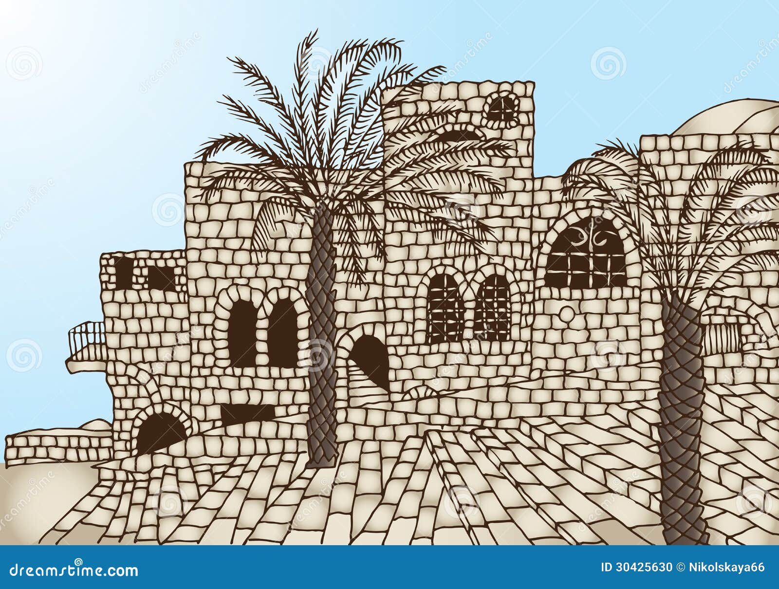 Ancient Stone Spear, Weapon Of Prehistoric Man, Stone Age Symbol Vector ...