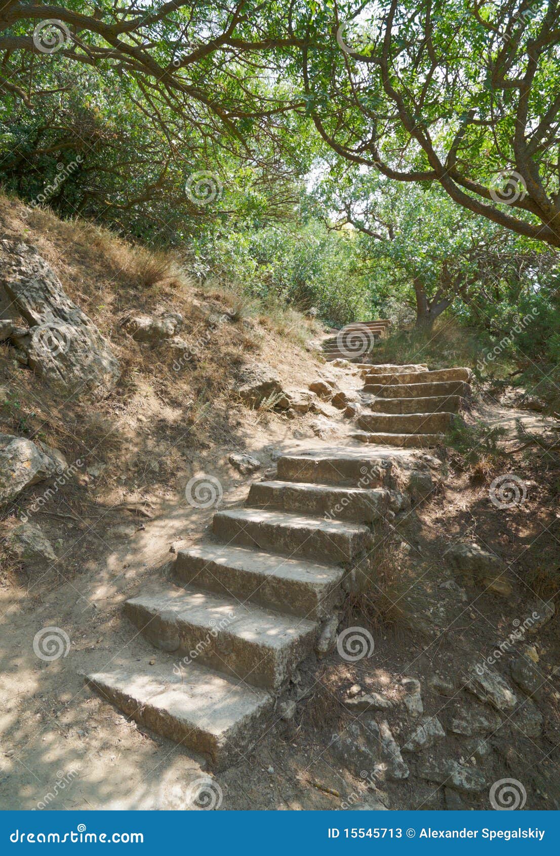Ancient stone ladder stock image. Image of adversity - 15545713