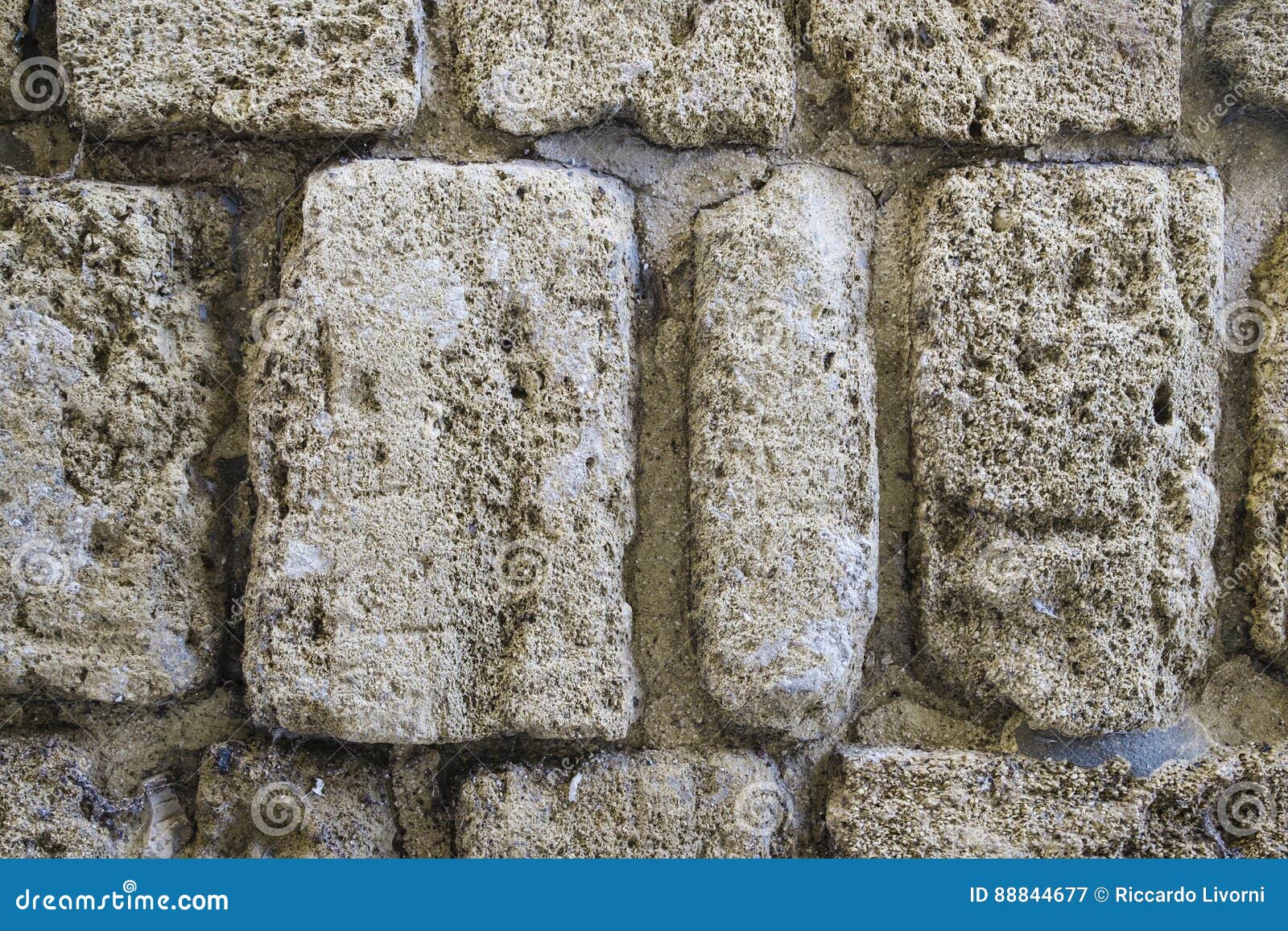 Ancient Stone Pavement Seen from Above Stock Image - Image of rough ...