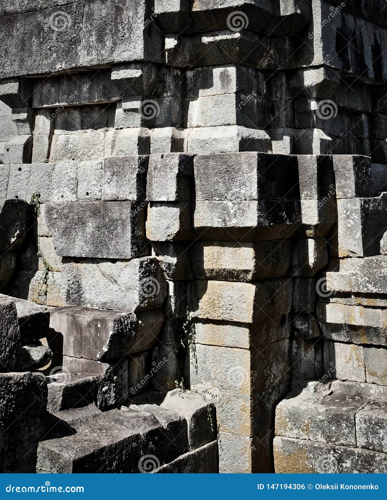 Ancient Stone Polygonal Masonry. Stone Wall Background Stock Photo ...