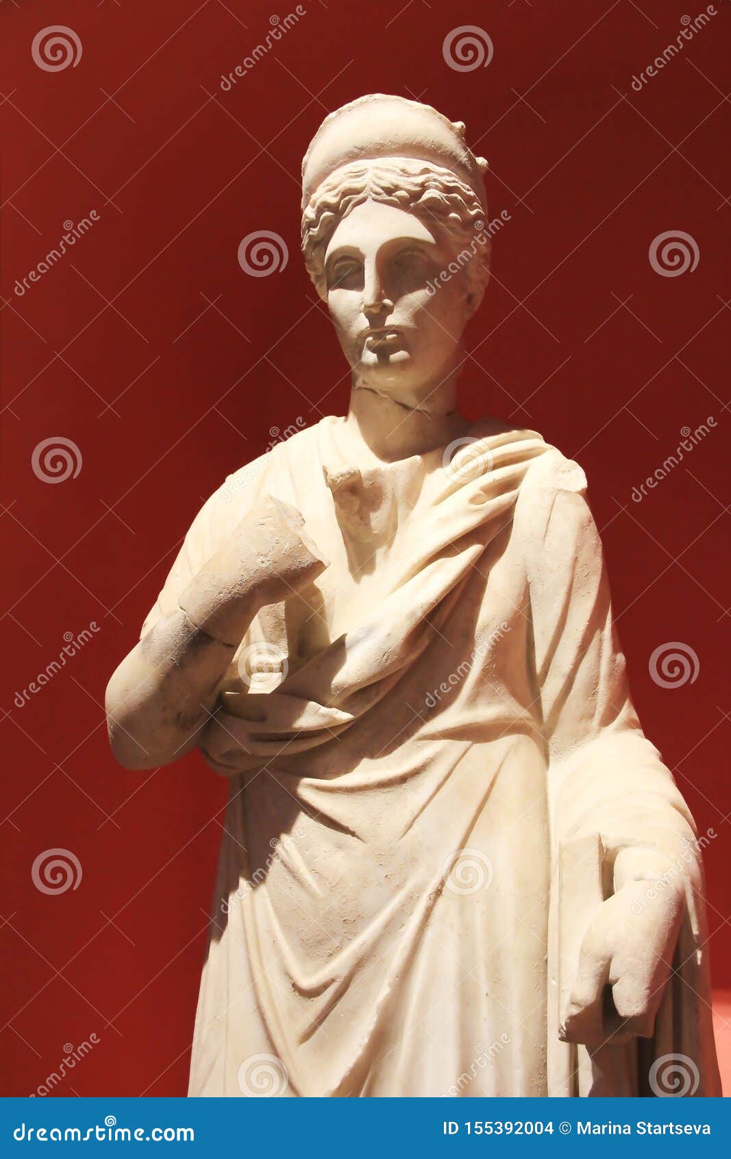 Antalya. Turkey. January 26, 2018. Ancient Stone Sculptures in the ...