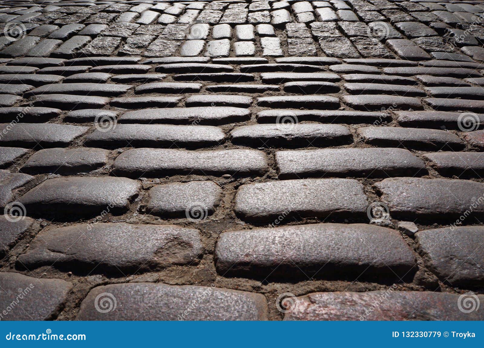 Ancient stone sett paving stock image. Image of pavement - 132330779