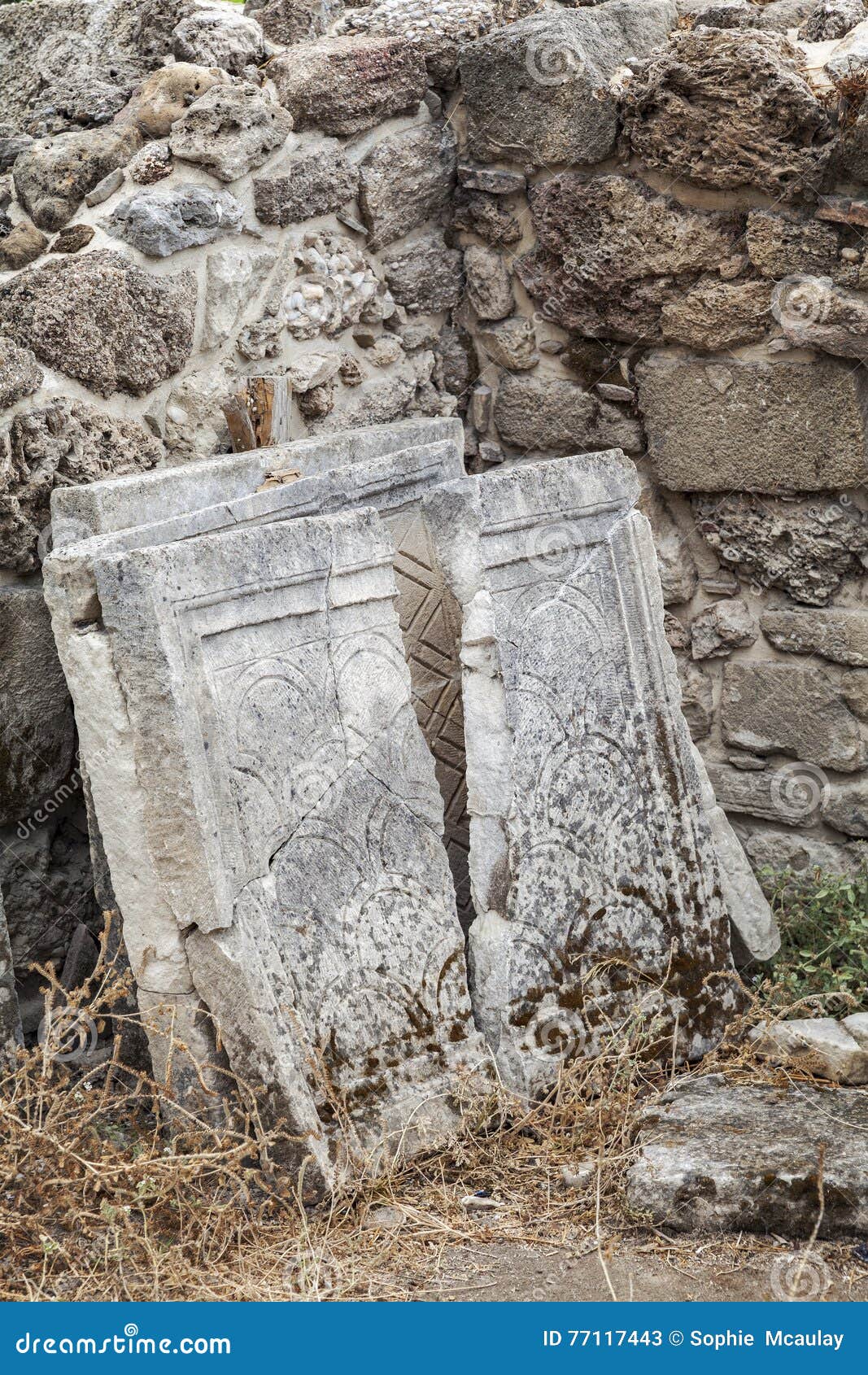 Ancient stone slabs stock image. Image of roman, historical - 77117443