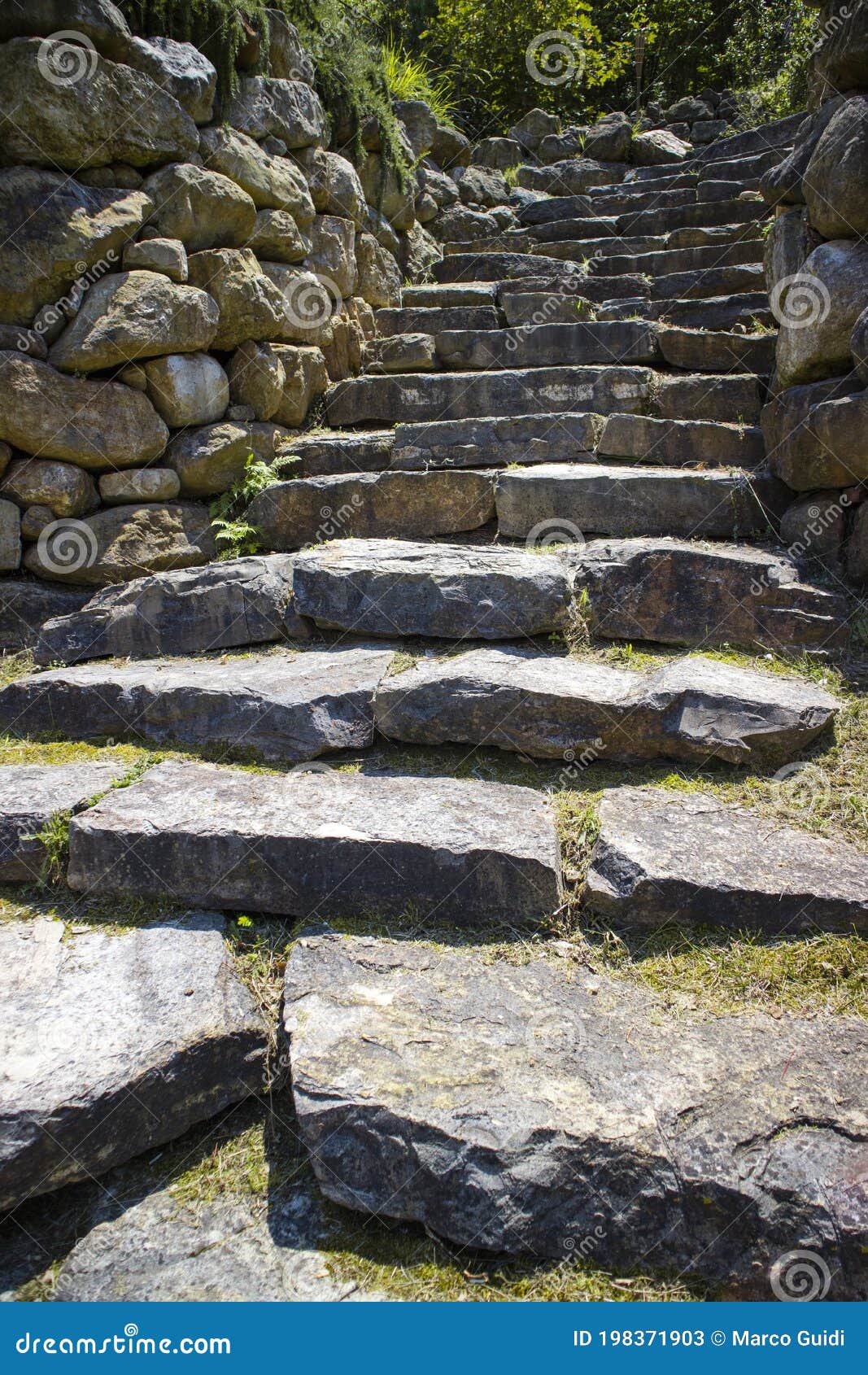 Ancient stone staircase stock image. Image of staircase - 198371903