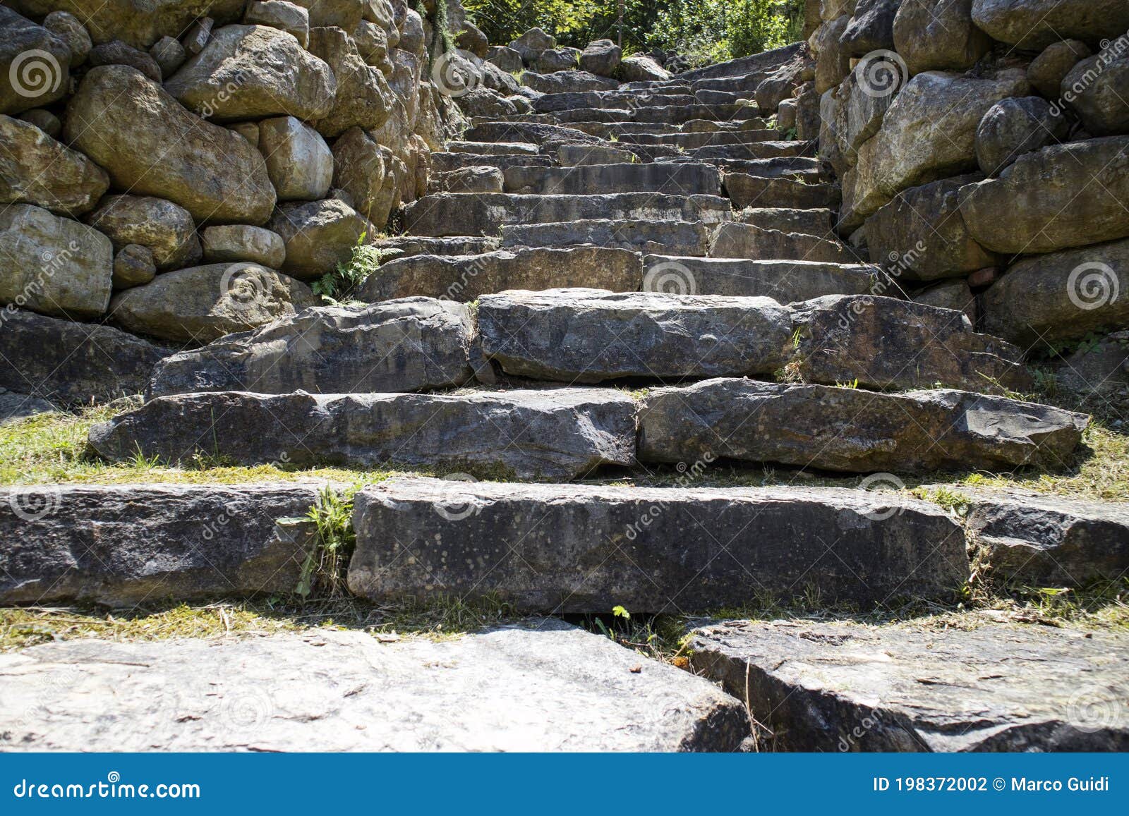 Ancient stone staircase stock photo. Image of step, irregular - 198372002