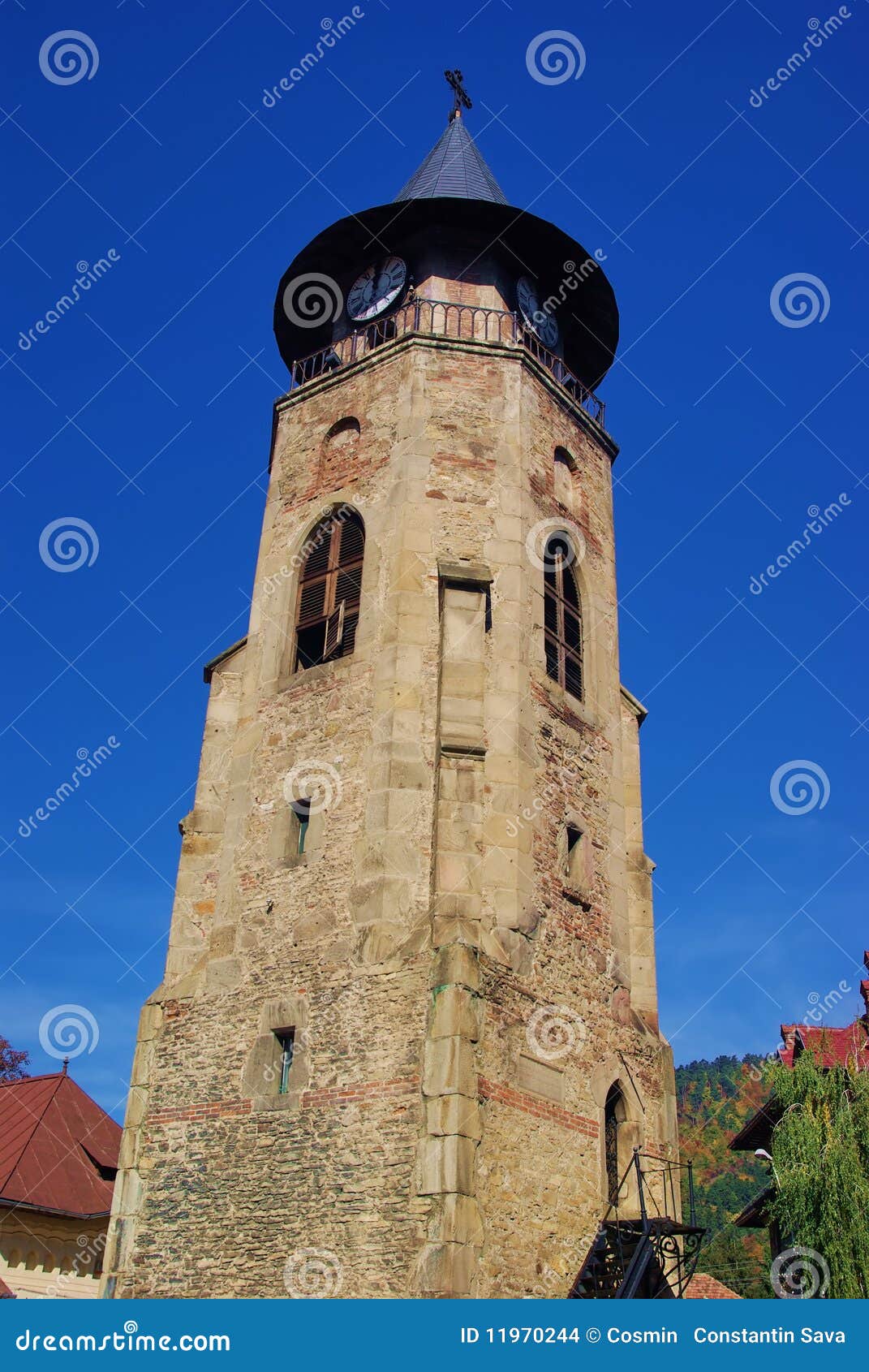 Ancient stone tower stock photo. Image of architecture - 11970244