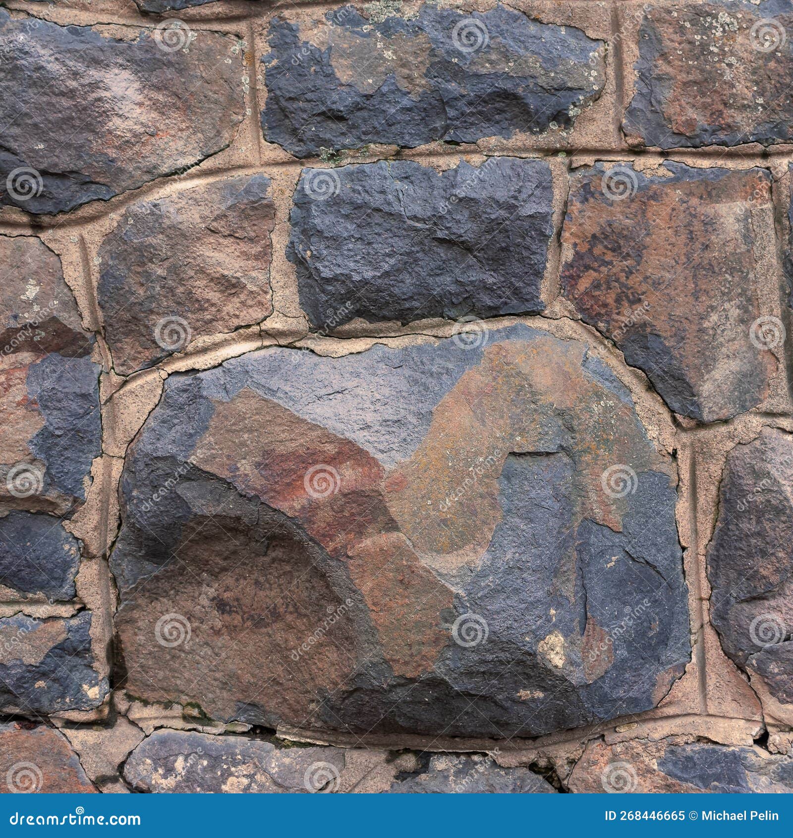 Ancient stone wall stock image. Image of detail, shape - 268446665