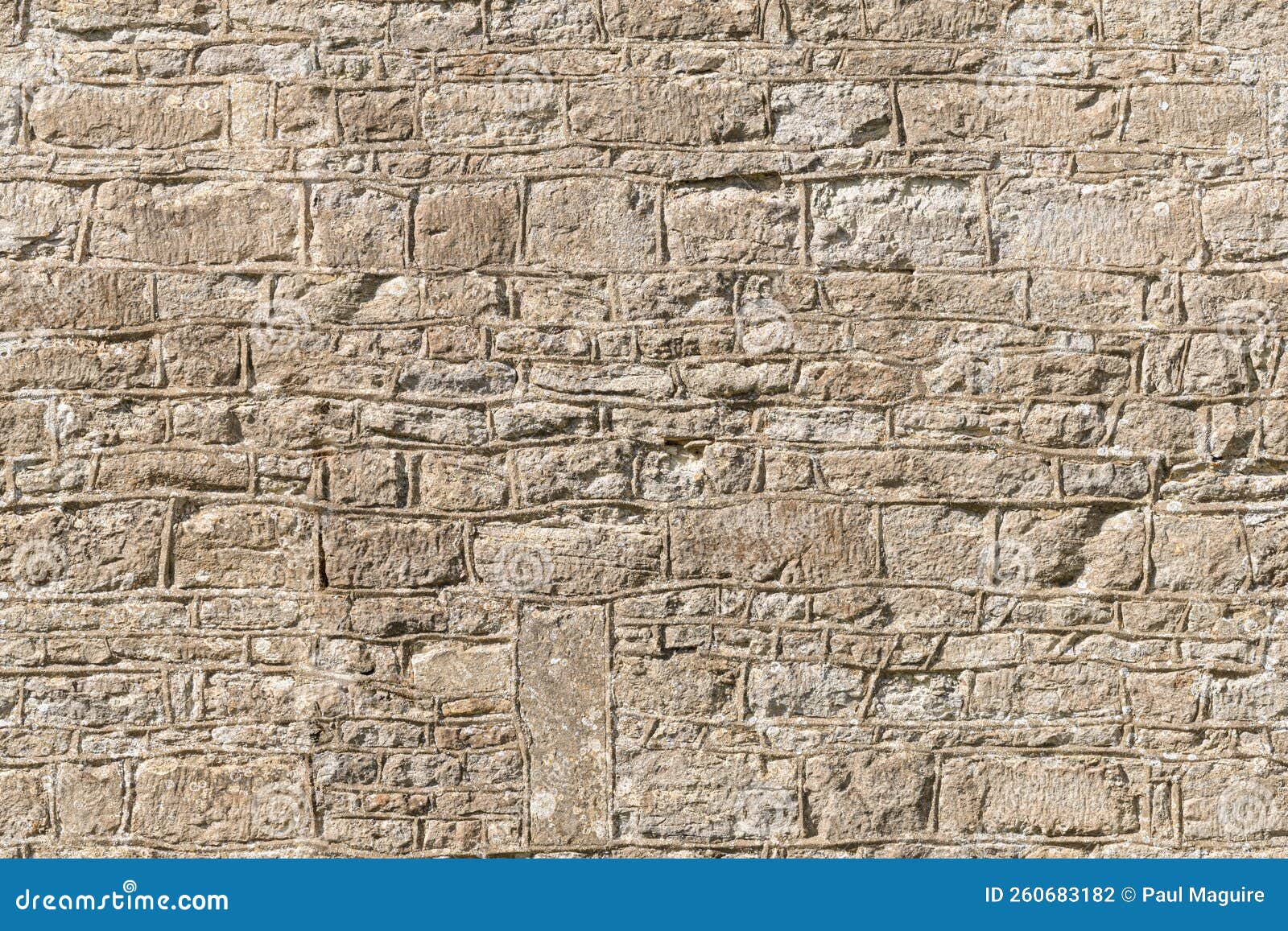 Ancient Stone Wall Seamless Repeating Pattern, UK Church Texture Stock ...