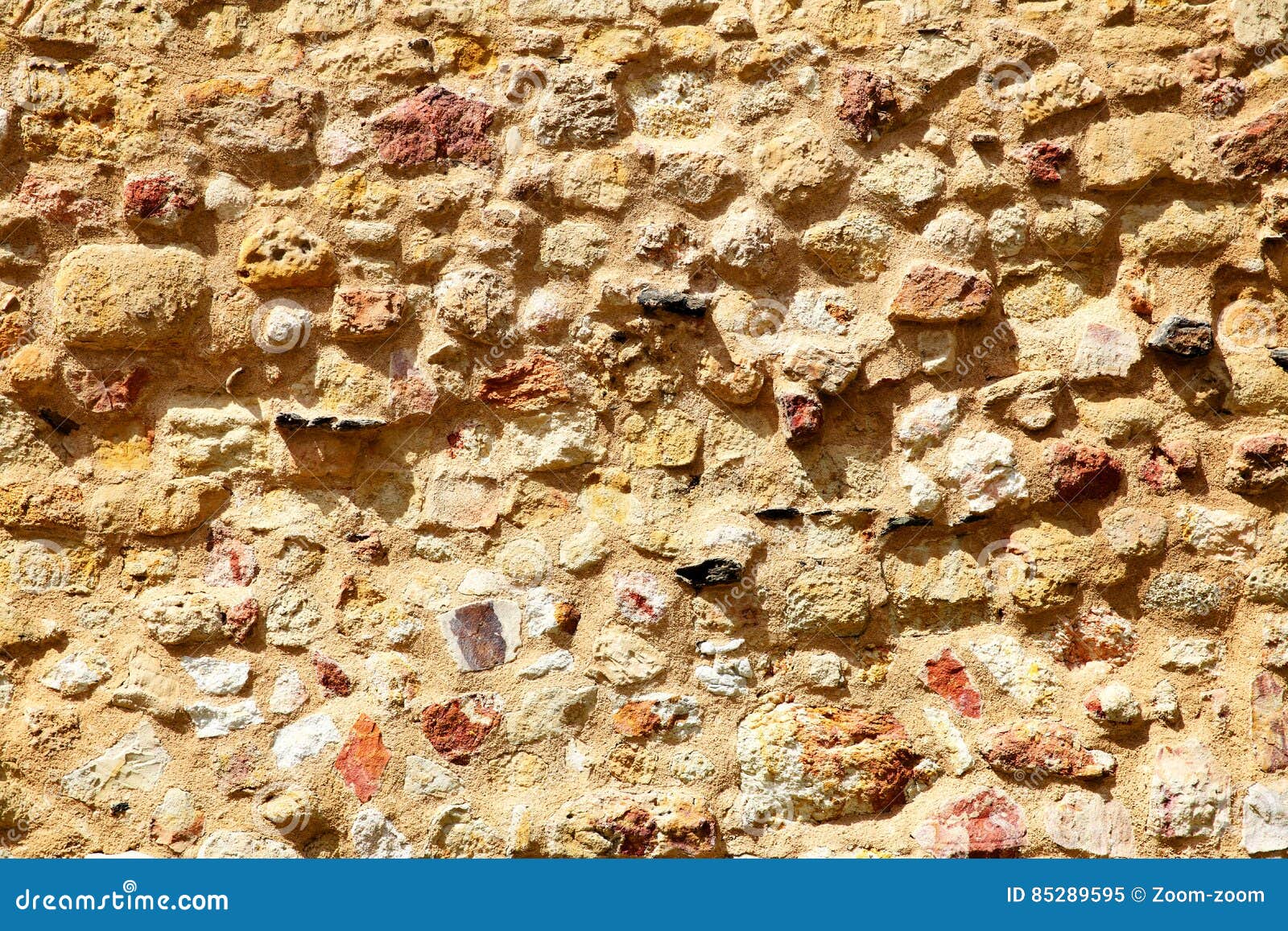 Ancient stone wall stock image. Image of sandstone, history - 85289595
