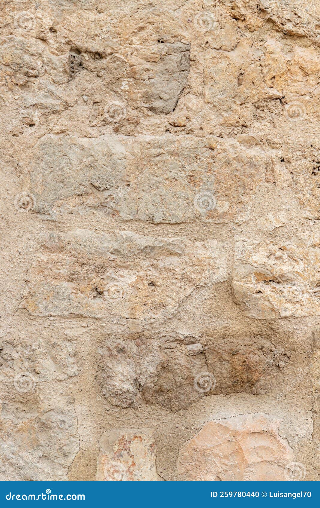 Ancient Stone Wall Texture Background in Vertical View Stock Photo ...