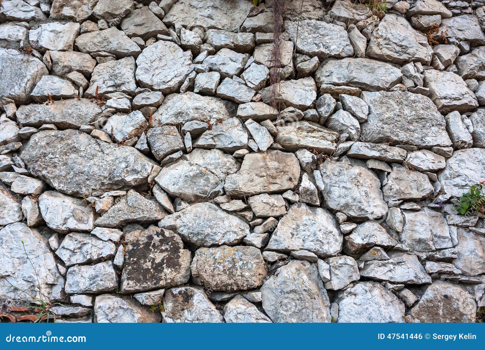 Ancient stone wall texture stock photo. Image of grey - 47541446