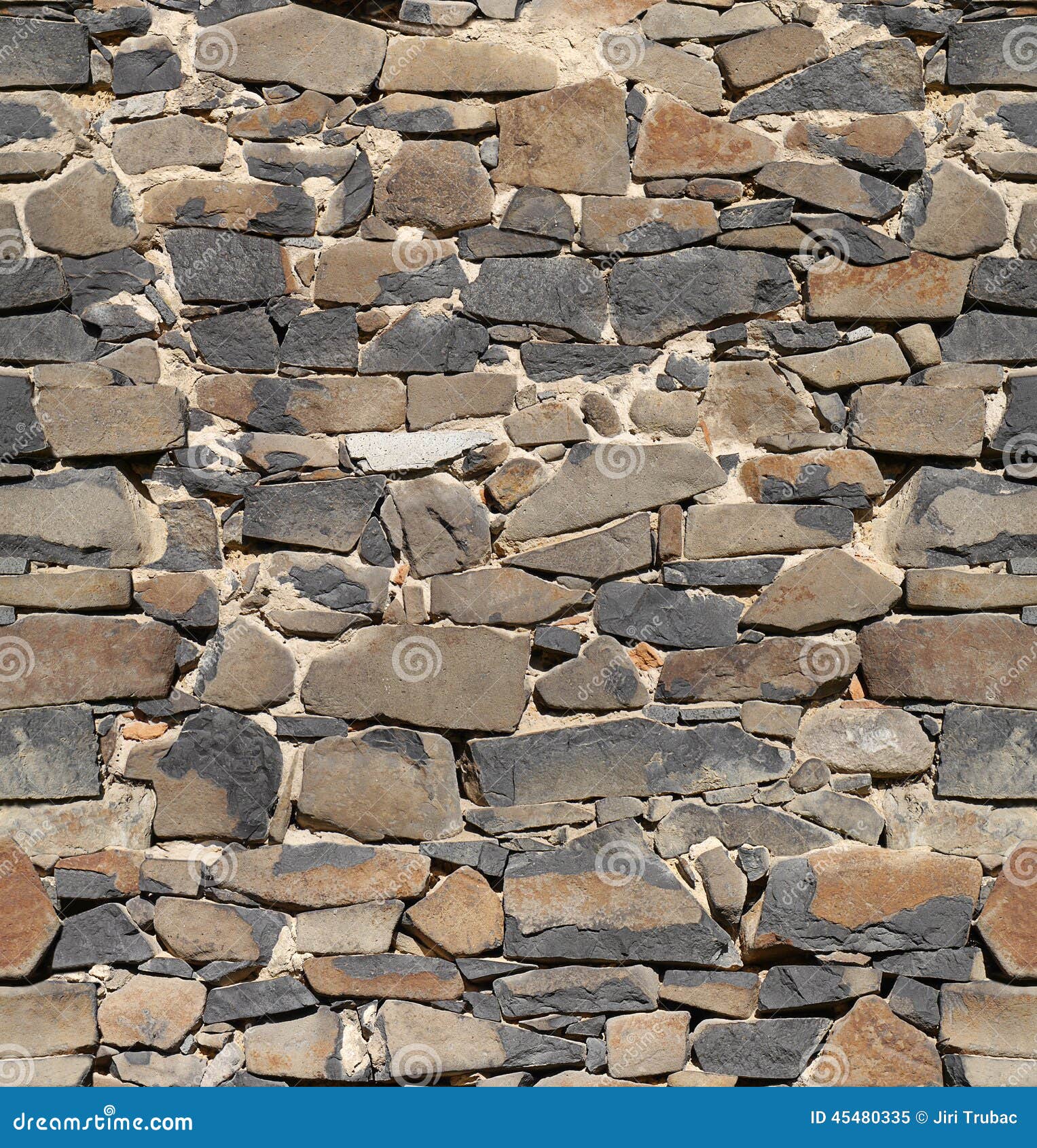 Ancient Stone Wall, Wallpaper Background Stock Image - Image of cement ...