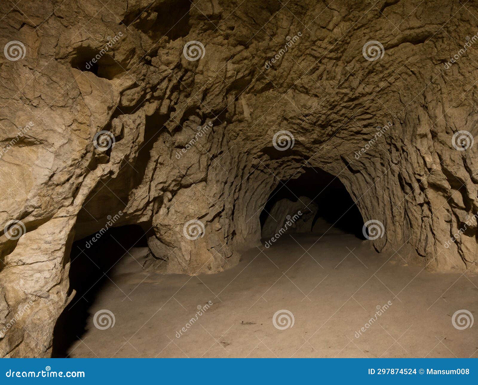 Ancient Stone Walls of the Cave in Cappadocia, Turkey Stock Photo ...