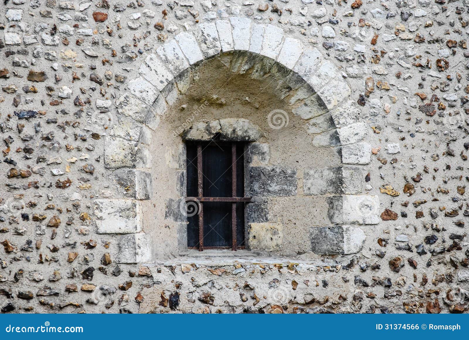 Ancient stone window stock photo. Image of castle, abstract - 31374566