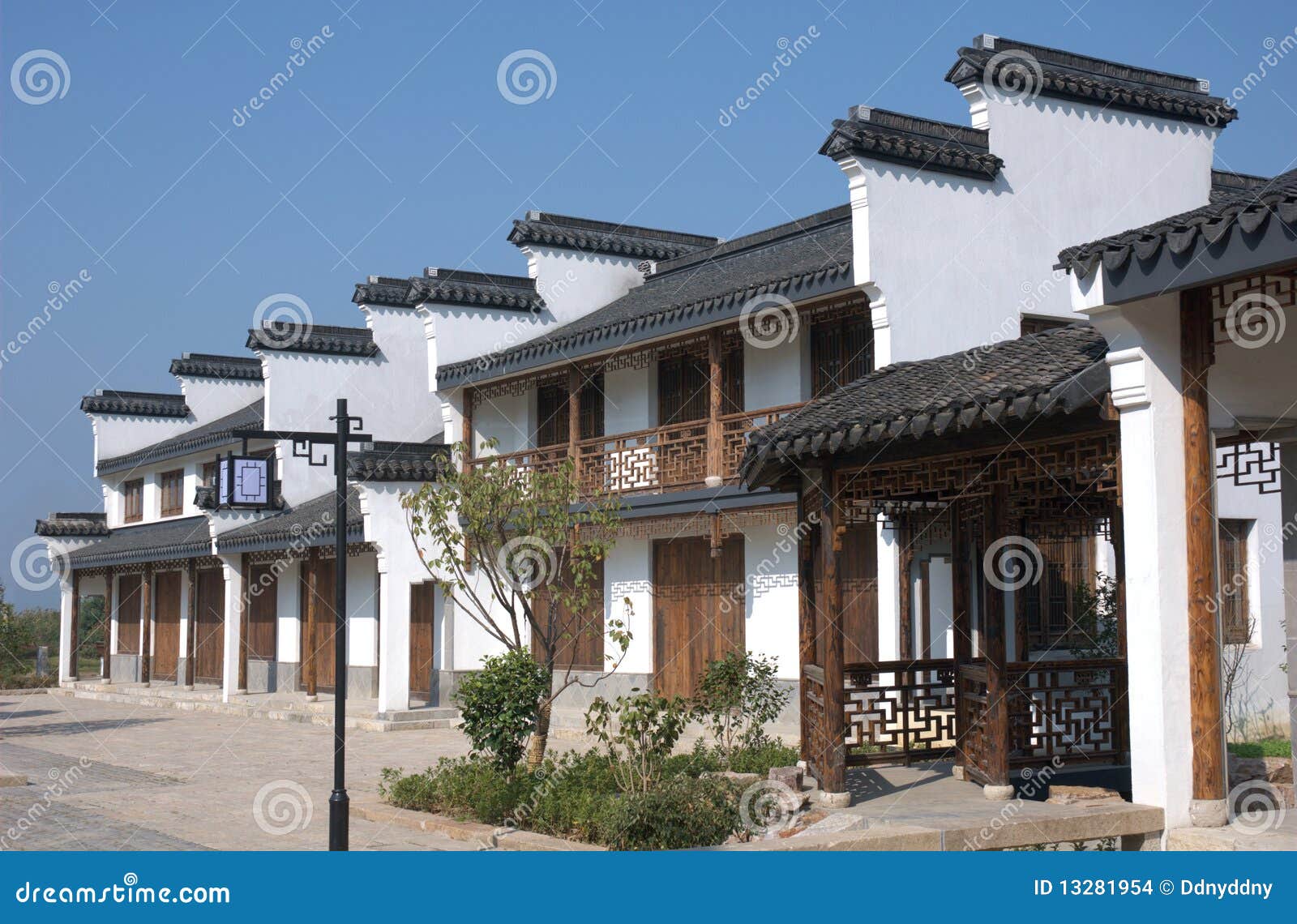 Ancient street stock photo. Image of chinese, ancient - 13281954